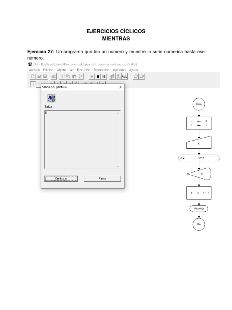 Ejercicios Cíclicos en DFD | PDF | Métodos y materiales de enseñanza