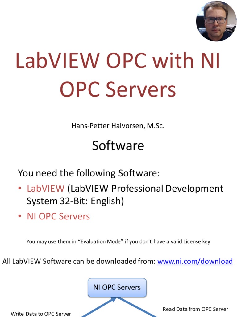 LabVIEW OPC With NI OPC Servers | PDF | Microsoft Windows | Client (Computing)