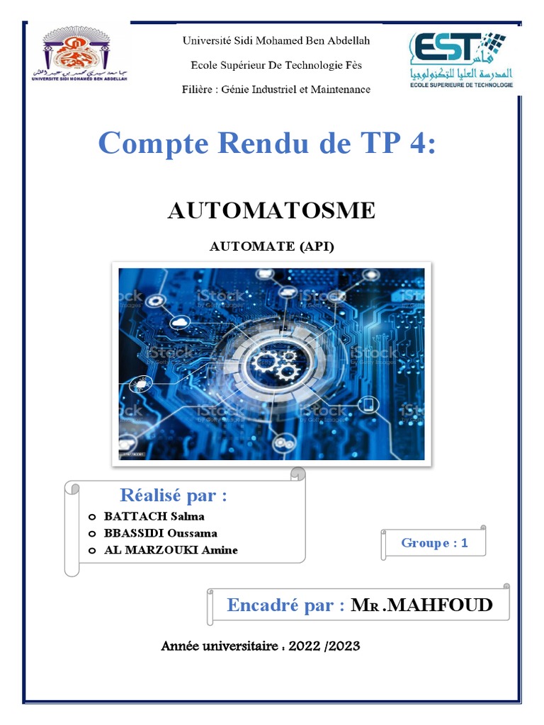 Automate Programmable : Architecture et Modules | PDF | Programme informatique | Programmation