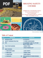 Safe Lifting and Rigging Training | PDF | Rope | Crane (Machine)