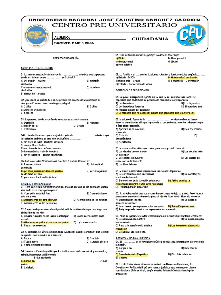 Ciuda Bloque c y Turno Tarde Presencial y Virtual | PDF | Judicaturas | Herencia