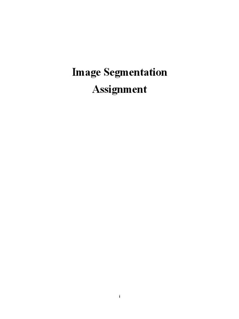 Image Segmentation Using K Mean Algorithm | PDF | Cluster Analysis | Image Segmentation