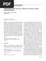 ADOS-2 Module 4 Revised Algorithm | PDF | Autism Spectrum | Mental Health