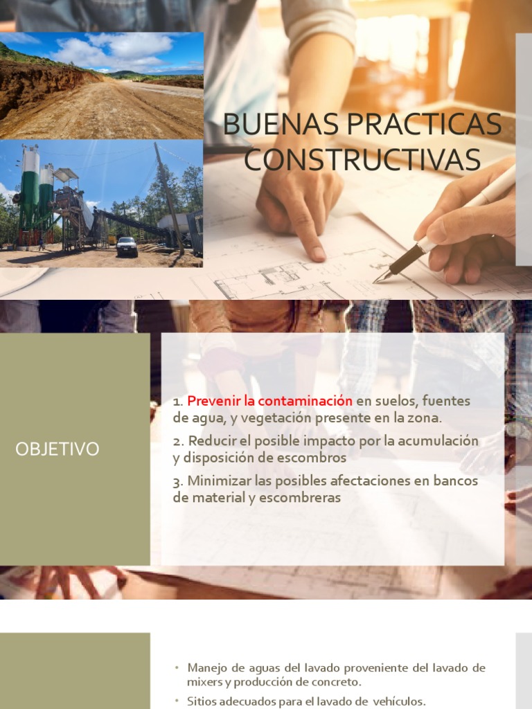 1 Buenas Practicas En La Construccion Pdf Agua Hormigón