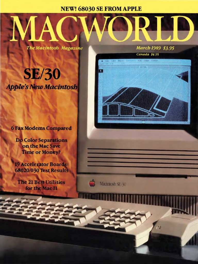 MacWorld 8903 March 1989-SE30 | PDF | Microsoft Word | Display Resolution