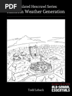 5e - Weather Effects - GM Binder | PDF | Weather | Sky