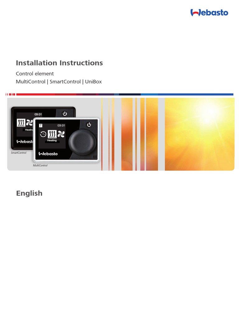 Hebasto Installation Instructions - Multi Control & Smart Control | Download Free PDF ...