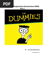 Part 1 ORE Sample Questions v2 | PDF | Dental Implant | Dentures