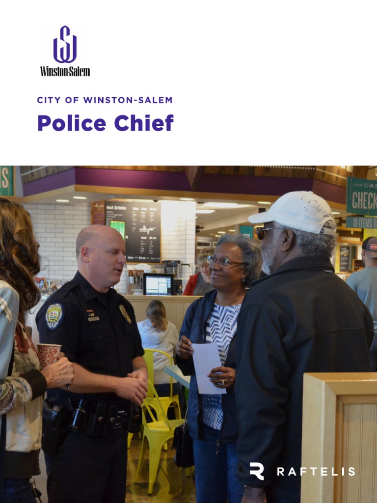 Ad For The Winston-Salem Police Department's Next Police Chief | PDF