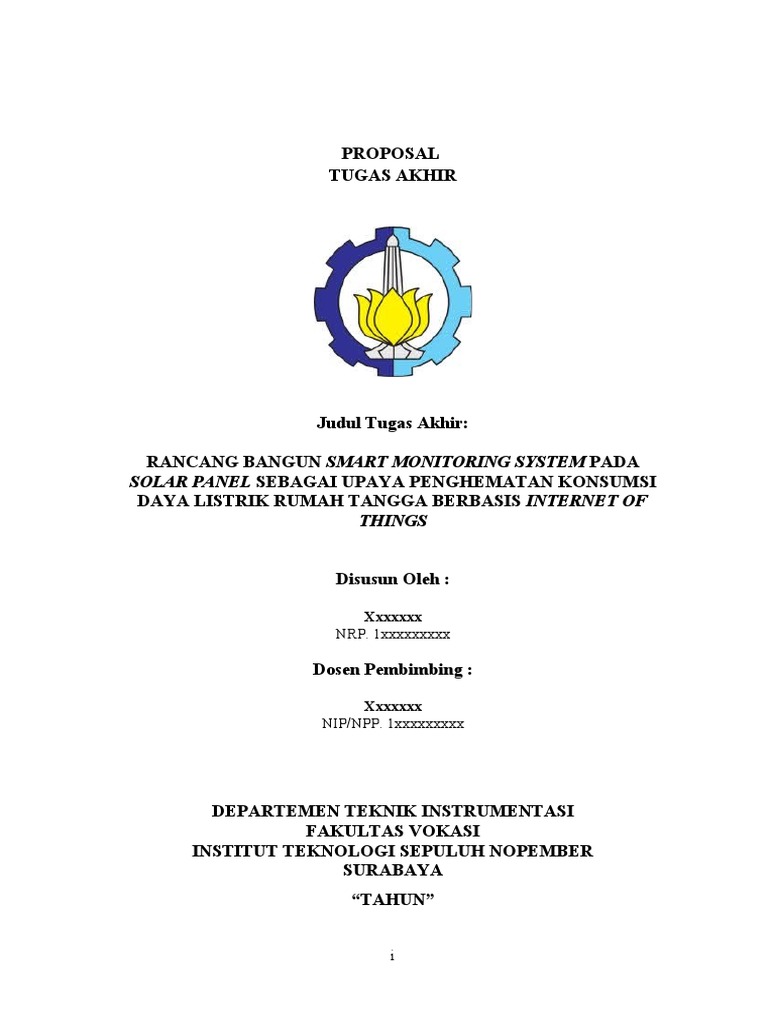 Template Proposal TA 2020 1 | PDF