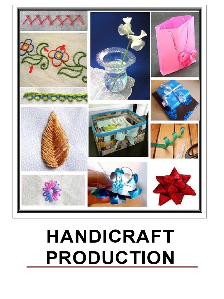 Learning Module Handicraft Production Ex | PDF | Embroidery | Color