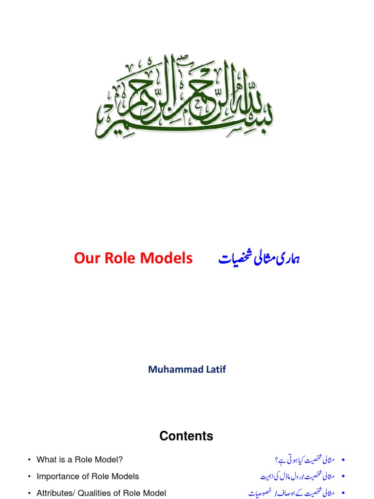 1a Role Models | PDF