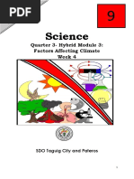 Science 9: Quarter 3 - Module 4: Factors Affecting Climate | PDF ...