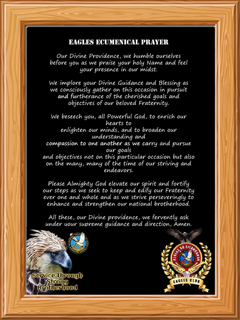 Eagles Ecumenical Prayer | PDF