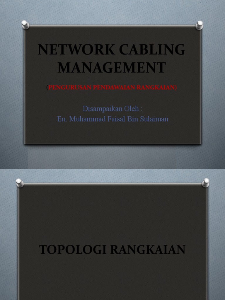 Network Cabling Management1 | PDF