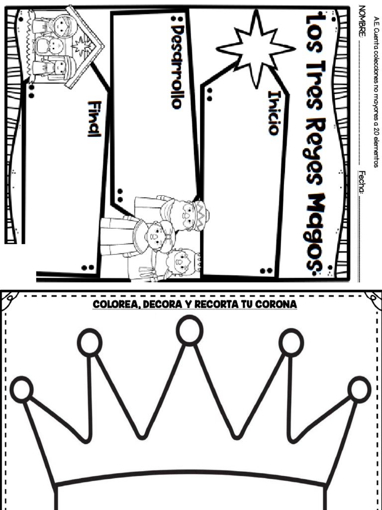 Actividades Creativas Reyes Magos | PDF