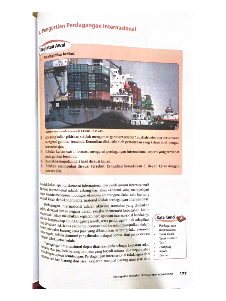 Materi Perdagangan Internasional | PDF