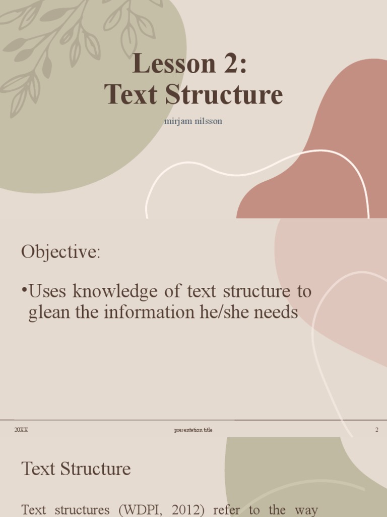 Lesson 2 | PDF | Reading Comprehension | Psychology