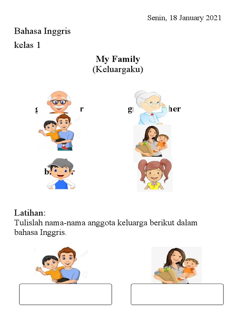 KLS 1 - My Family | PDF