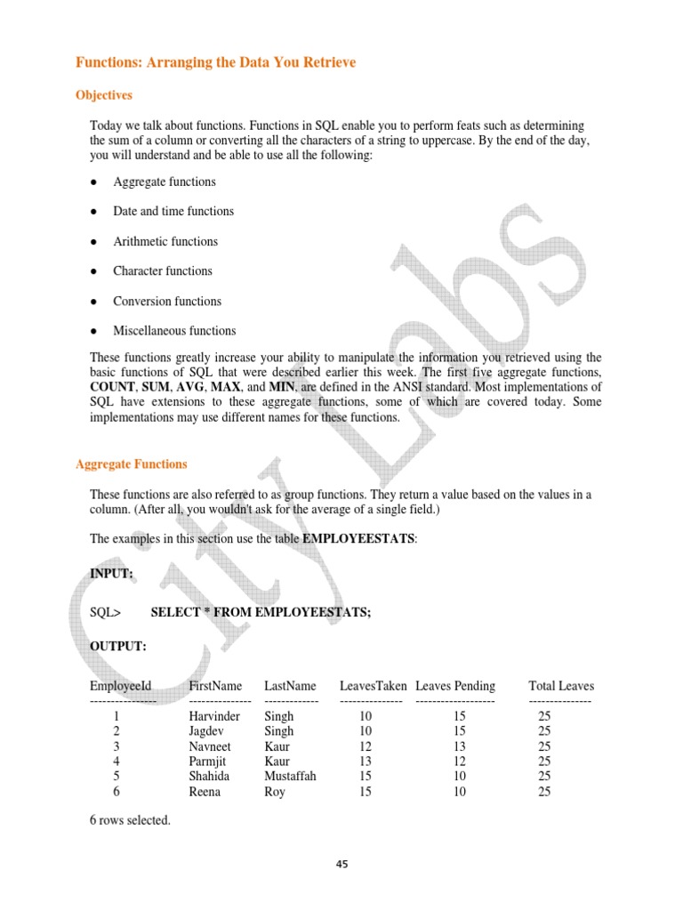Chapter 4 Pdf Parameter Computer Programming Sql 