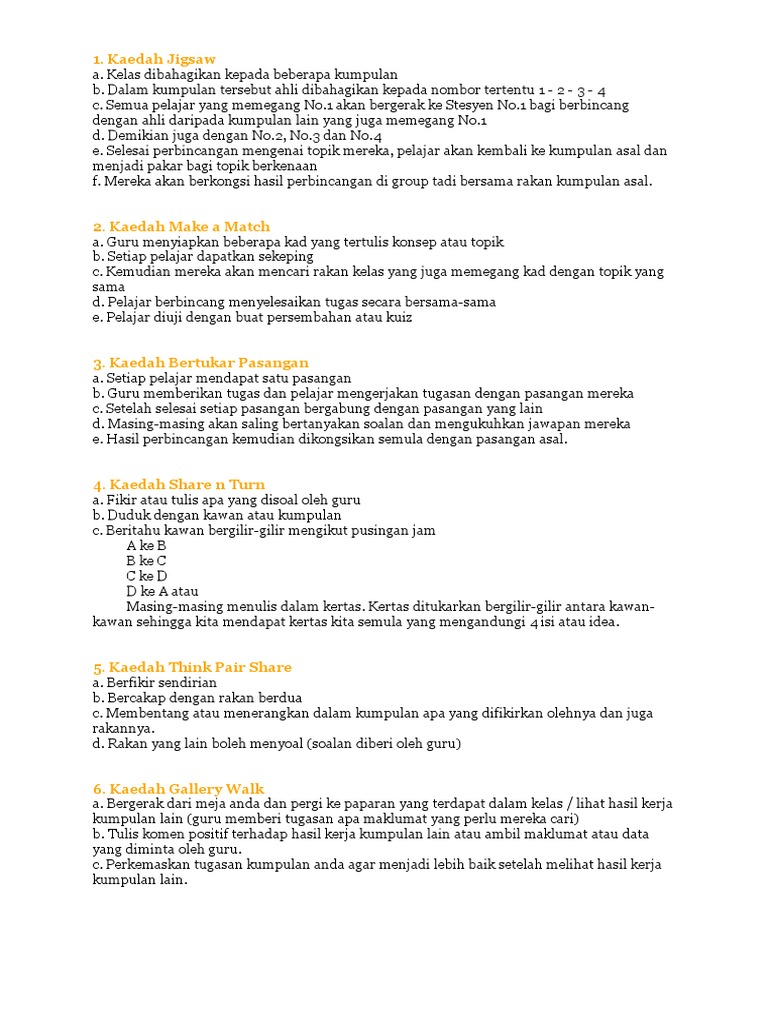 Kaedah & Teknik Soal Pak21 | PDF