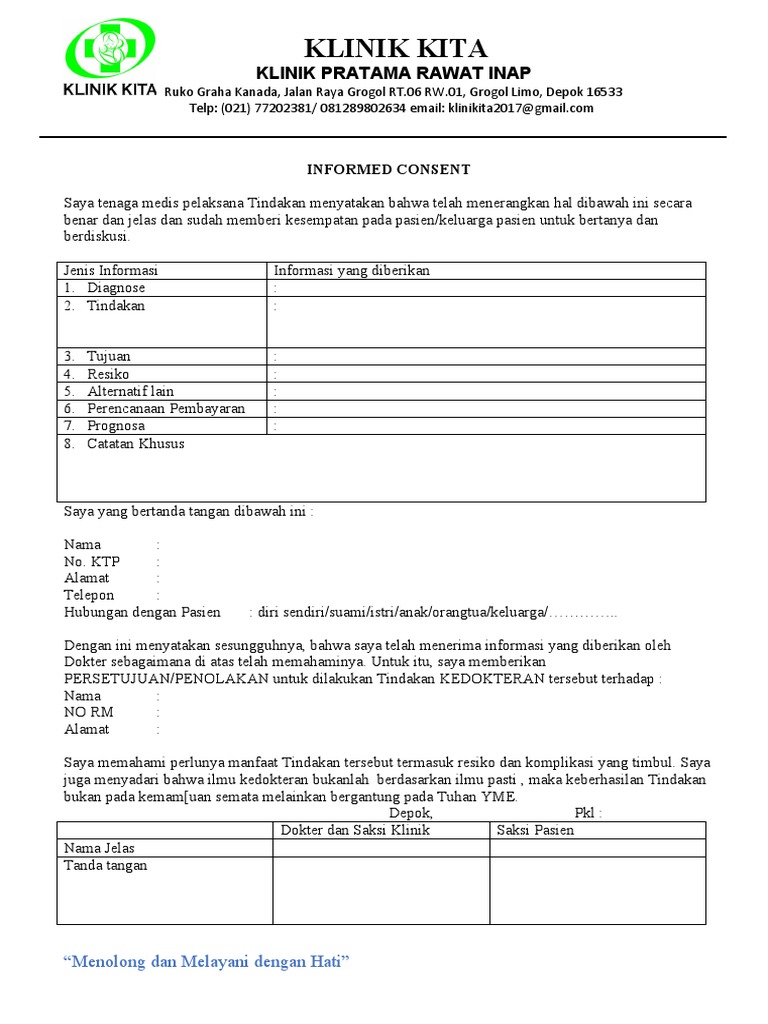 Inform Consent | PDF