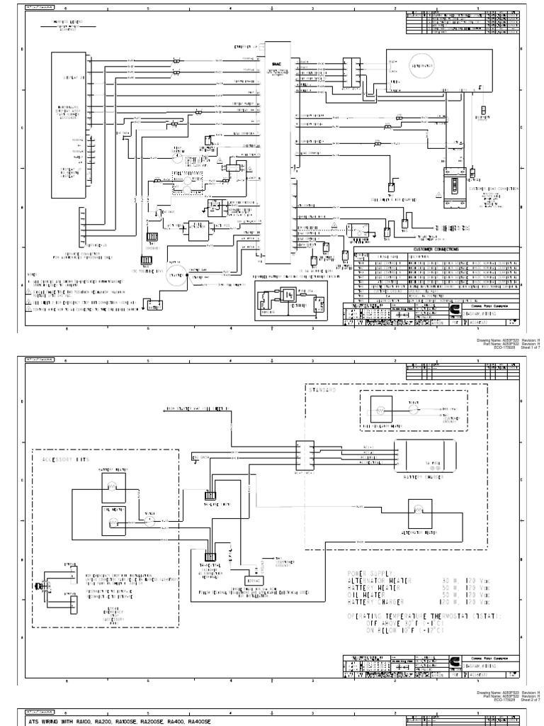 Cummins R20 Electrical | PDF | Switch | Rectifier
