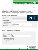 PNB Customer Update Form | PDF | Information | Banks