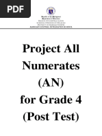 Project AN Grade 7 Assessment Tool Edited 1 | PDF | Arithmetic ...