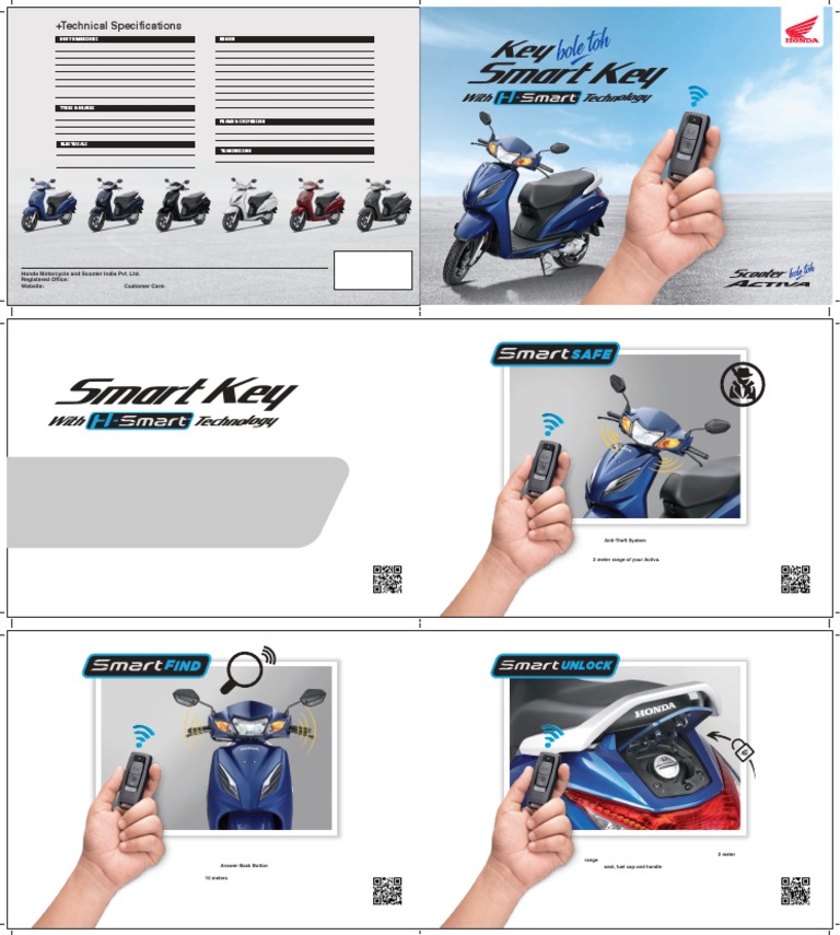 E Brochure Activa H Smart | PDF | Tire | Brake