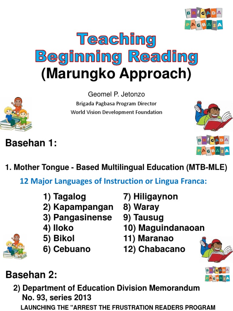 Marungko Approach Brigada Pagbasa | PDF
