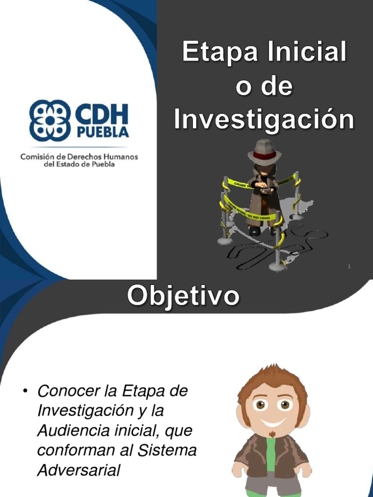 Etapa Inicial o de Investigación | PDF | Mandato | Queja