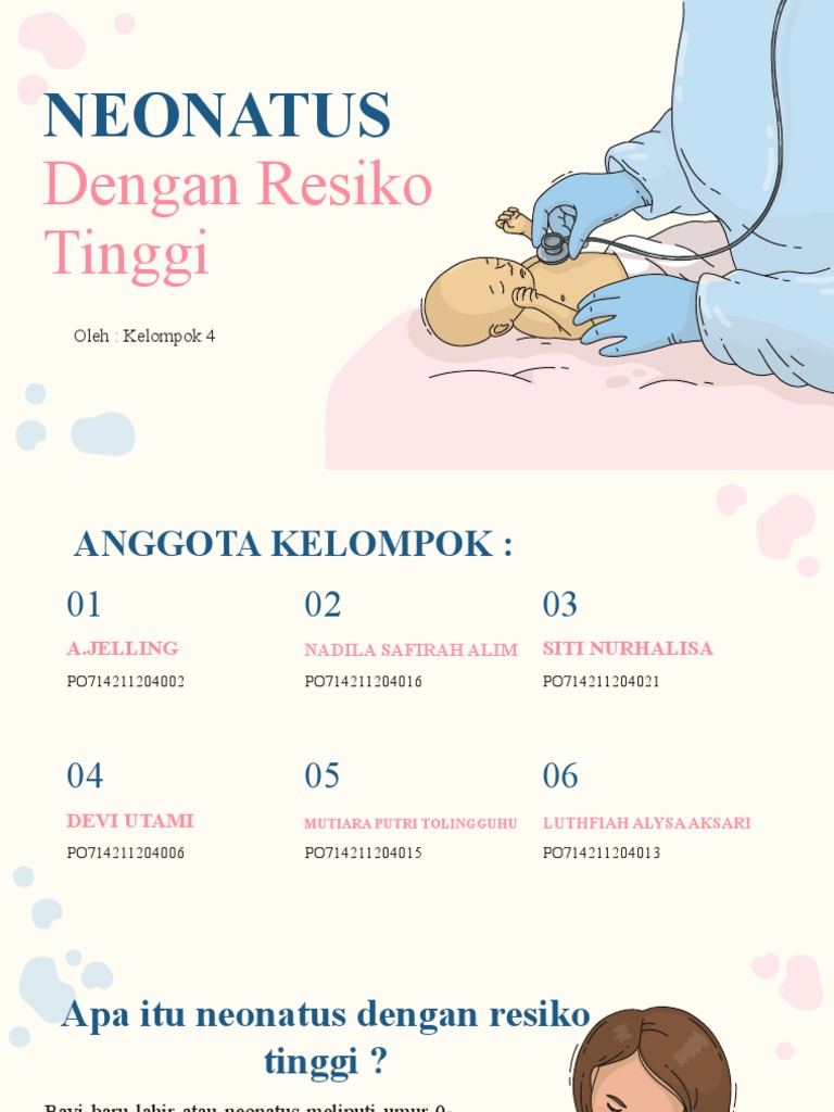 Neonatus Berisiko Tinggi: BBLR & Ikterus | PDF