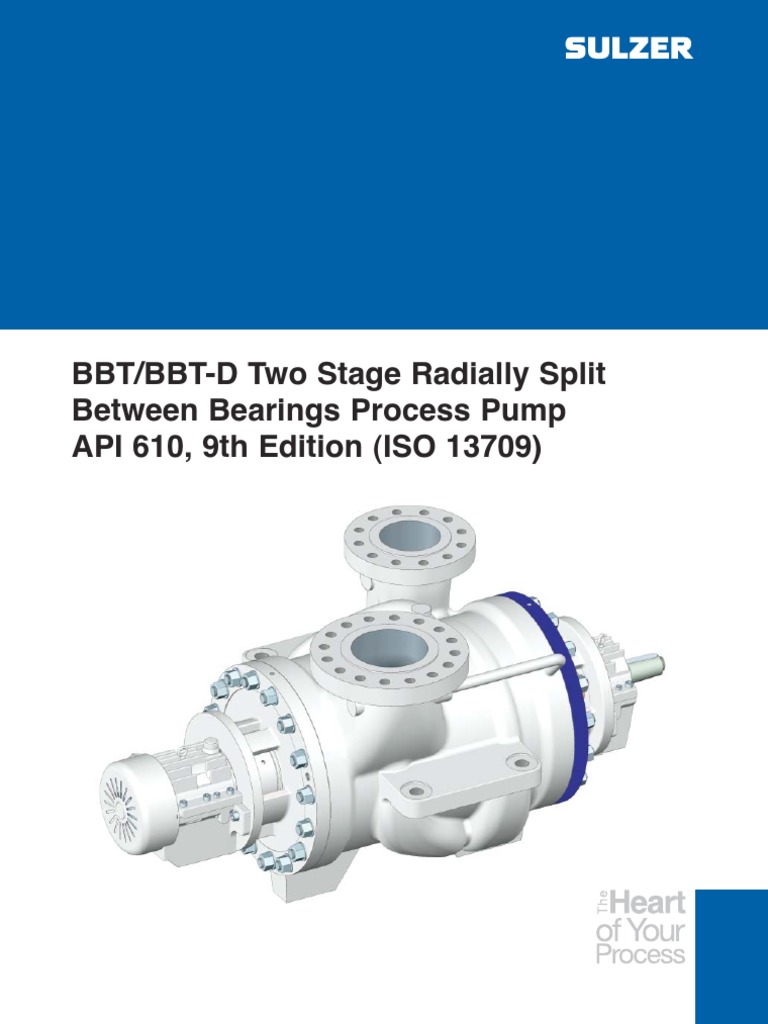 Sulzer-Bbt-Bbt BBT D E00585 | PDF | Pump | Bearing (Mechanical)