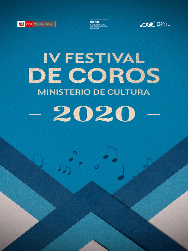 IV Festival de Coros del Perú 2020 | PDF | Coro | Perú