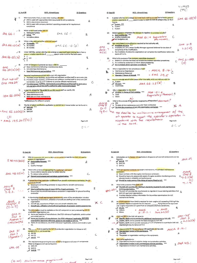 CAAS M10 Wil001 Compressed PDF | PDF | Aircraft | Aerospace