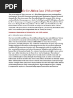 An Introduction To African History | PDF | Colonialism | Africa