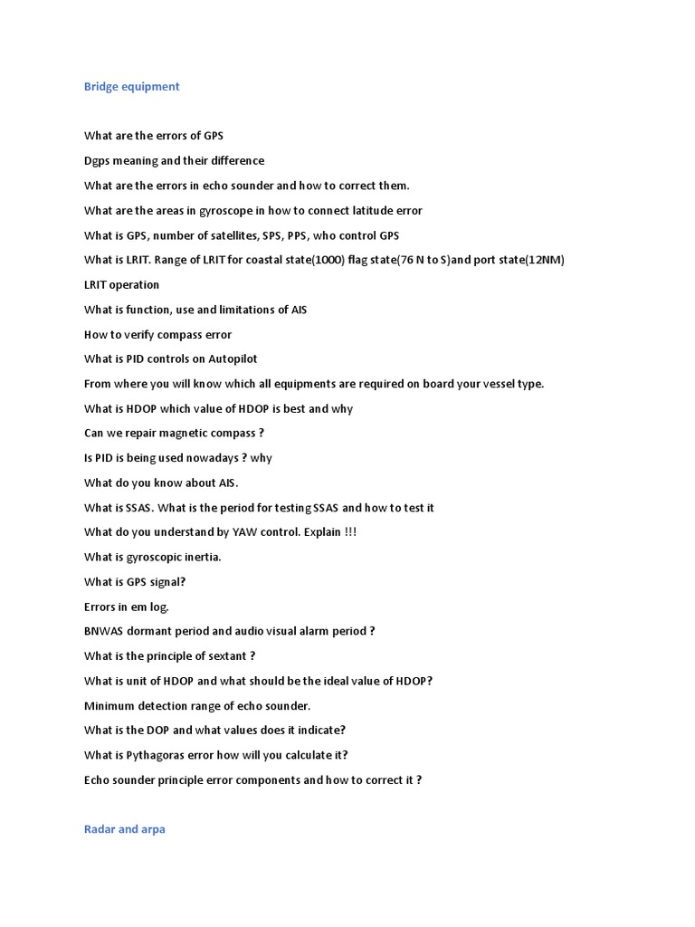 Function 1 Topic Wise | PDF | Tide | Navigation