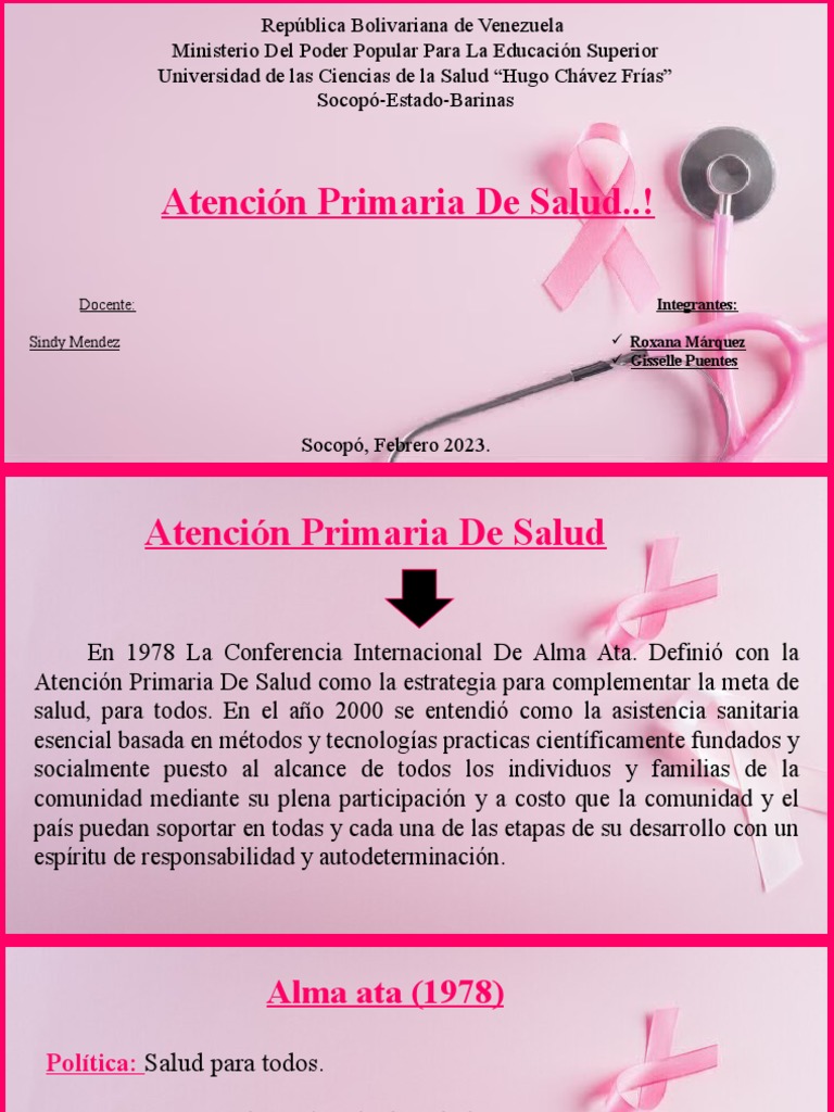 Atención Primaria en Salud | PDF | Medicina Familiar | Medicina