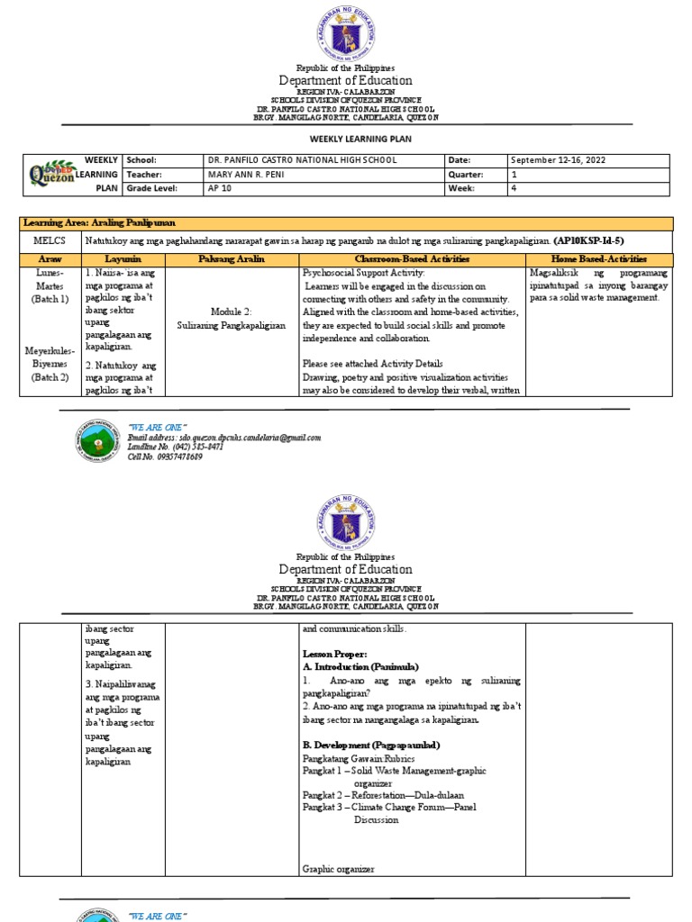 Week 4 | PDF | Learning | Communication