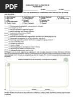 Filipino 8 Fourth Quarter Test | PDF