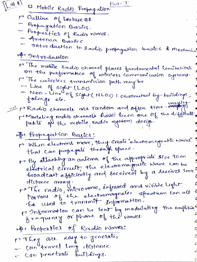 Rajeev 5g Communication Unit 1 Part C Pdf