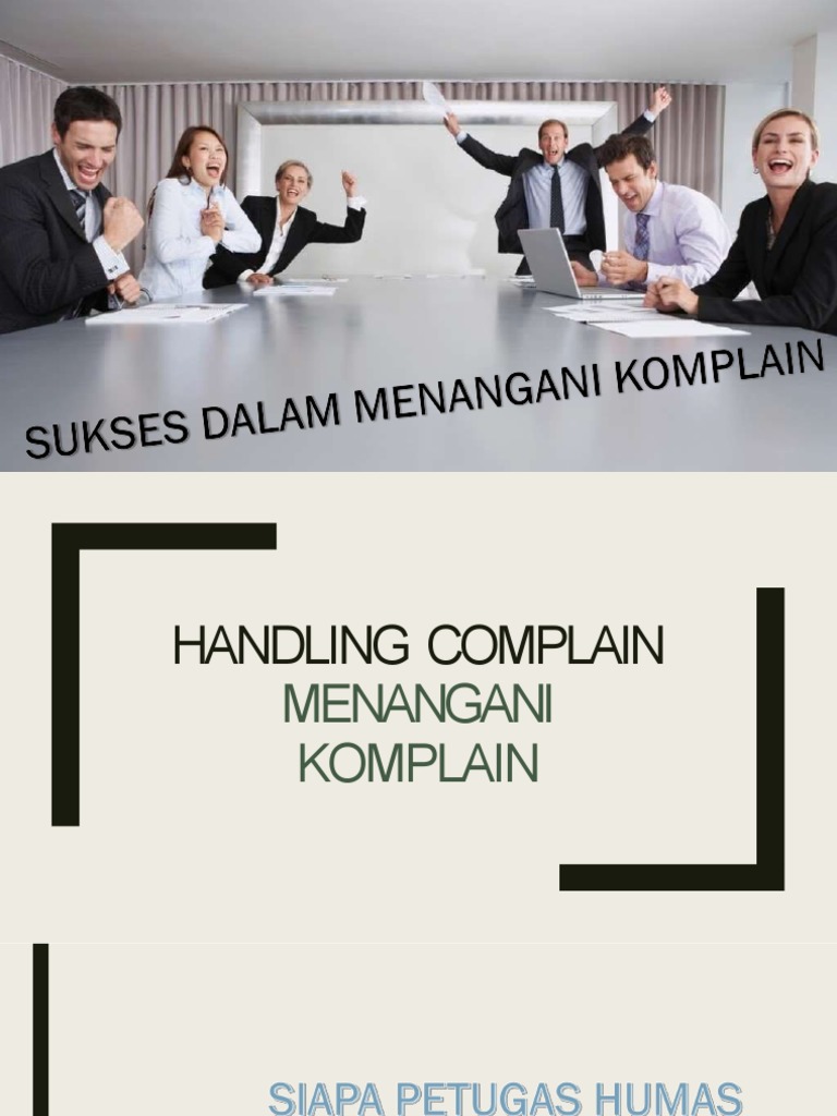 Handling Complain | PDF