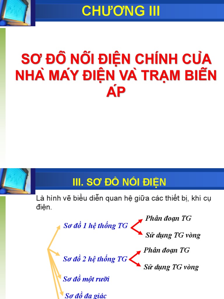 Chuong 3 - So Do Noi Dien Nmd-Tba | PDF
