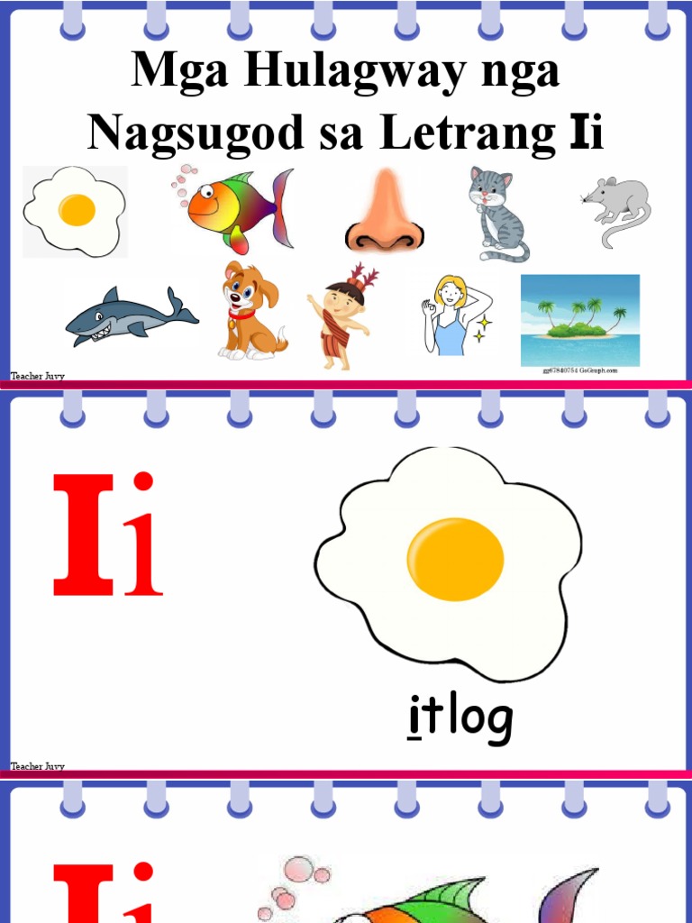 Mga Hulagway Nga Nagsugod Sa Letrang II | PDF