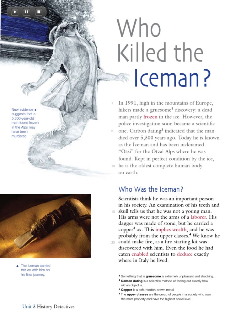 Iceman?: Who Killed The | PDF