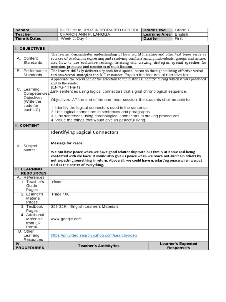 Logical Connectors DLP | PDF | Nest | Cakes
