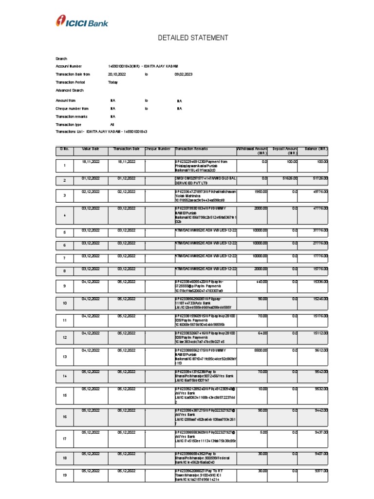 OpTransactionHistory09 02 2023 | PDF | Cheque | Automated Teller Machine