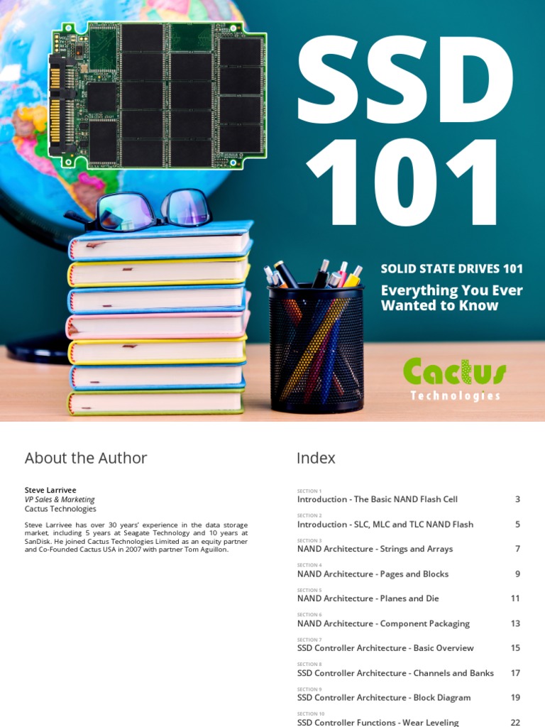 Solid State Drives 101 EBook | PDF | Flash Memory | Field Effect Transistor