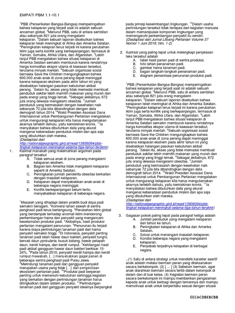 Empati Tps PBM 1.1-10.1 | PDF